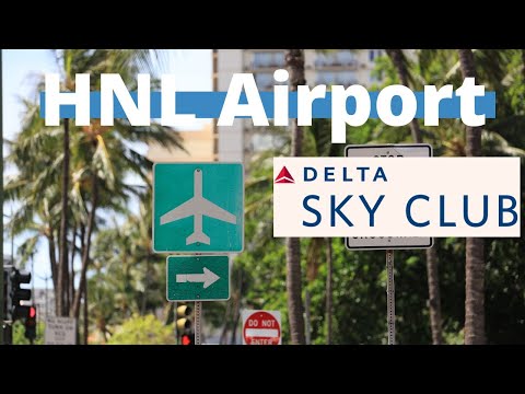 What does Honolulu (HNL) Airport look like for EARLY flights & @Delta Sky Lounge HONOLULU | OAHU