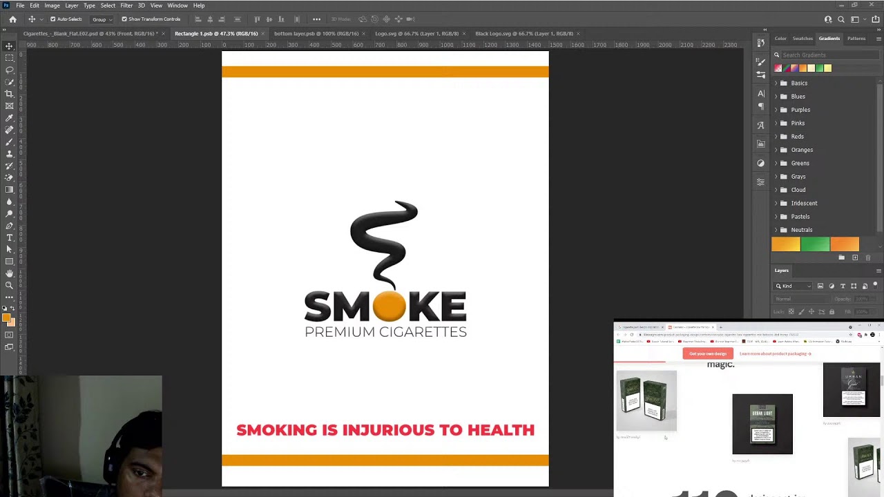 Behance Portfolio - Logo showcasing