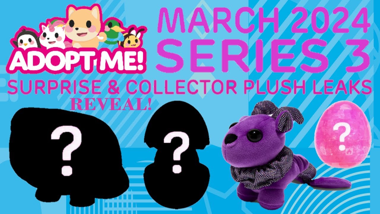Adopt Me! Series 3 Surprise Plush Pets and the Six Collector Plushes Reveal!