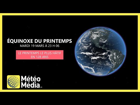 Équinoxe du Printemps 2024: une première en 128 ans