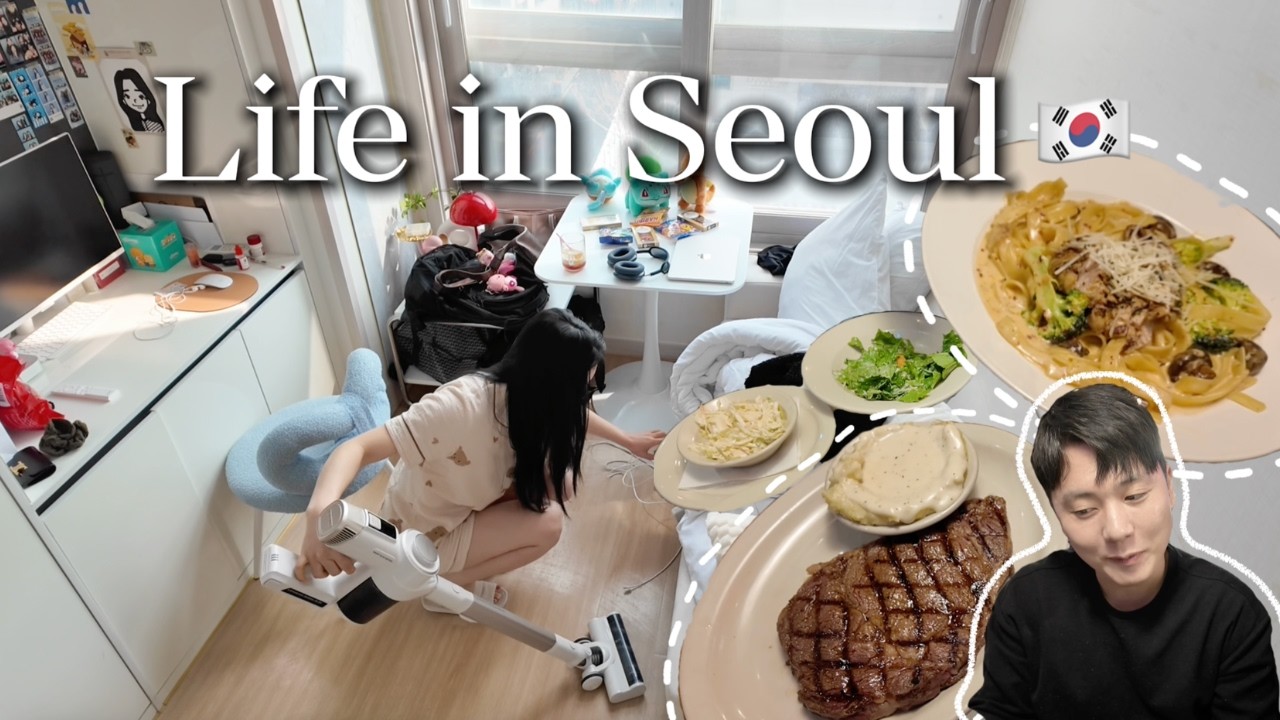 Korea Diaries | spring is here 🌸, heathy Korean recipes, getting Potenza