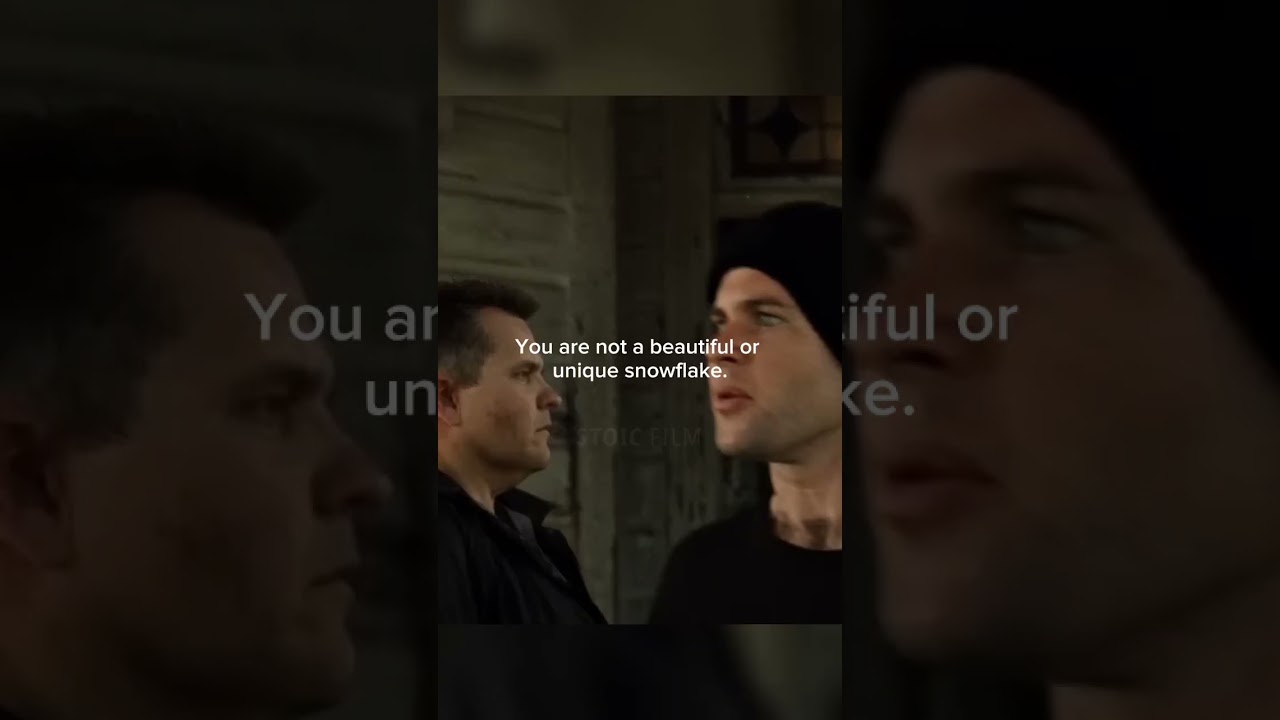Tyler Durden Conditioning The Cult Members #fightclub #edit #quotes