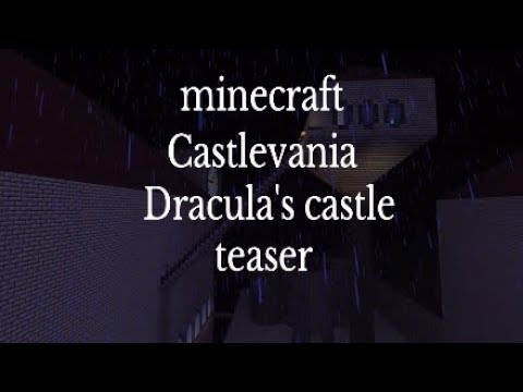 minecraft: Castlevania Dracula's castle teaser (almost done)