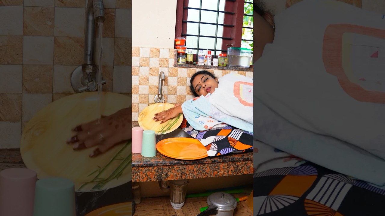 This is how, according to my husband, I am busy with household chores😂 Do you also? #vivekveena