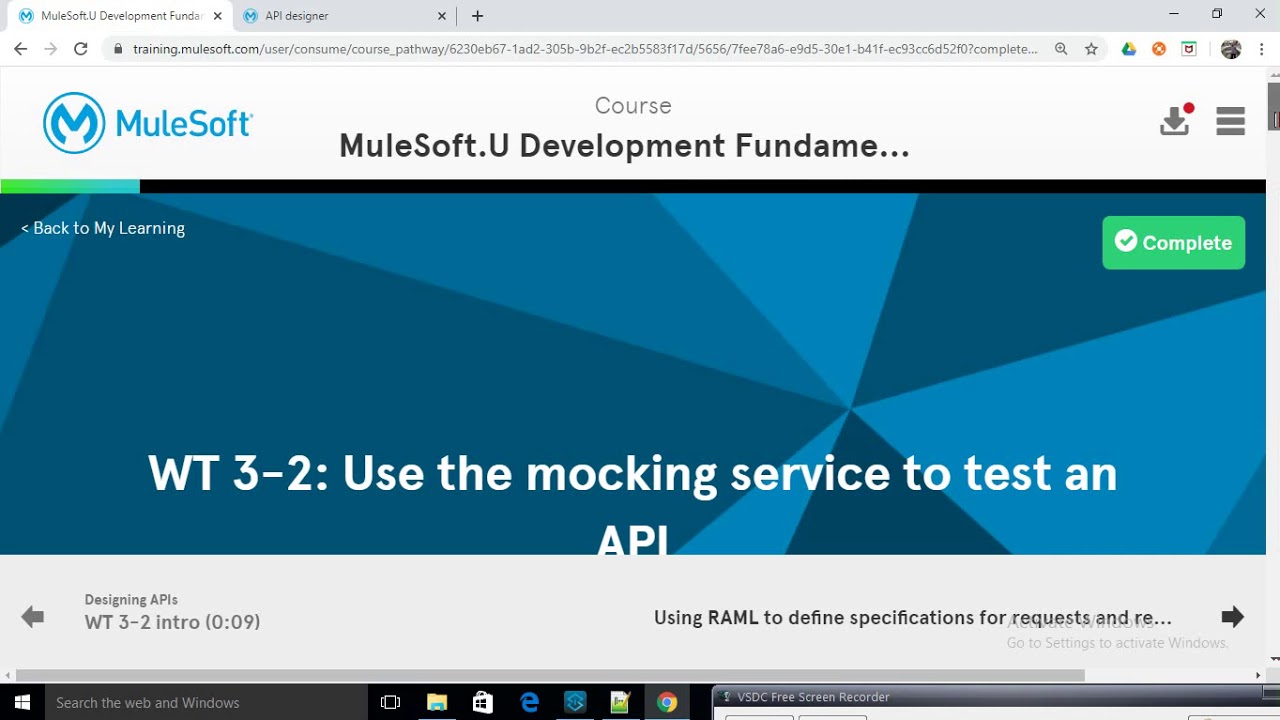 MuleSoft, WT 3-2: Use the mocking service to test an API
