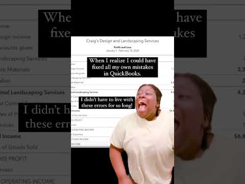 You DON'T have to pay someone to clean up QuickBooks mistakess