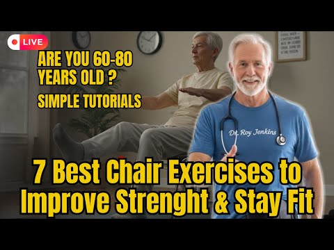10 Minute Daily Seated Exercises Routine for Seniors to Improve Flexibility & Strenght