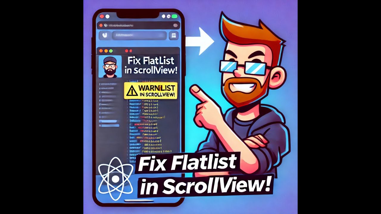 Fix Virtualized List Issue: FlatList Inside ScrollView in React Native