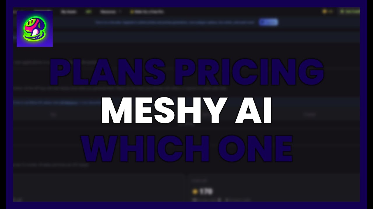 PLANS and PRICING of MESHY AI – Which one is BEST for you?