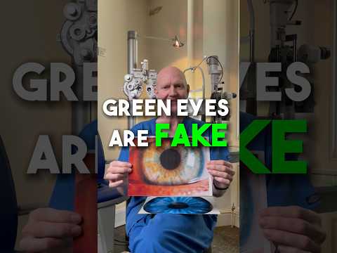 GREEN EYES ARE FAKE - Hereβs why #science #eyefacts #greeneyes #eyecolour