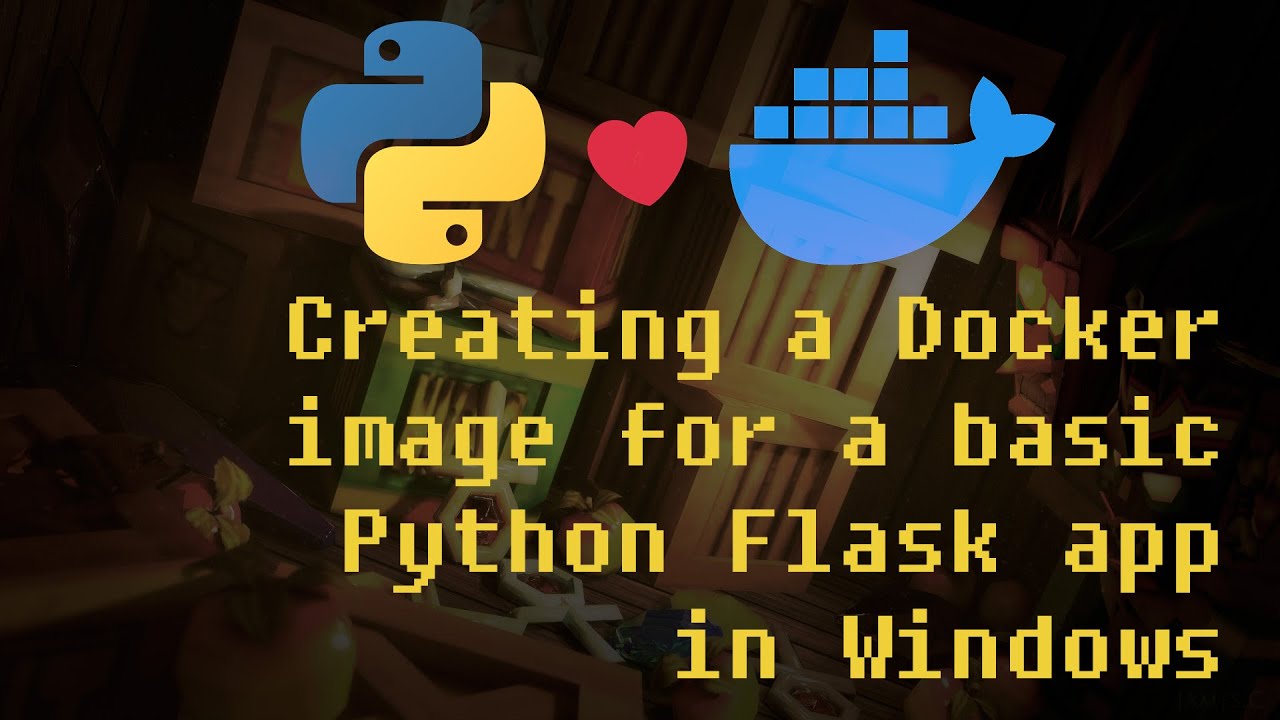 Creating a Docker Image for a basic Python Flask website in Windows