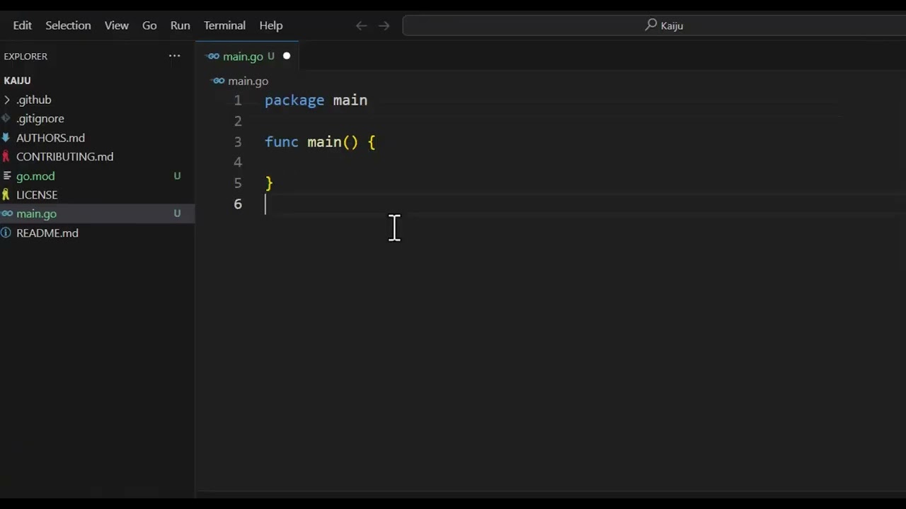 Kaiju Engine introduction (Issue #1) - Initial VSCode project setup