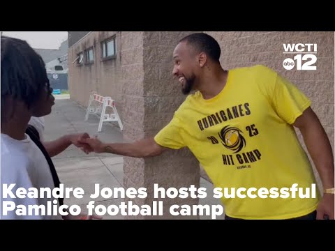 Keandre Jones hosts successful Pamlico football camp