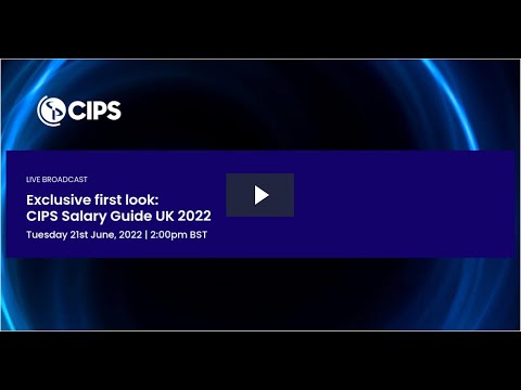 UK Procurement Salary Guide 2022 launch webinar