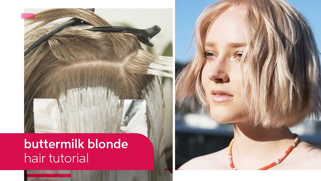 Buttermilk Blonde Hair Tutorial