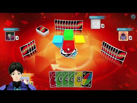 Midnight Scuffed Uno