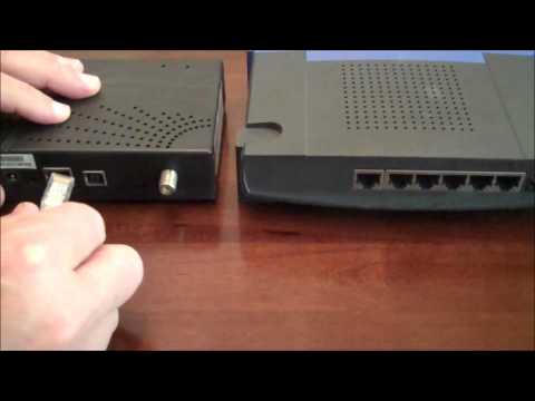 How to Connect a Cable modem to a Router