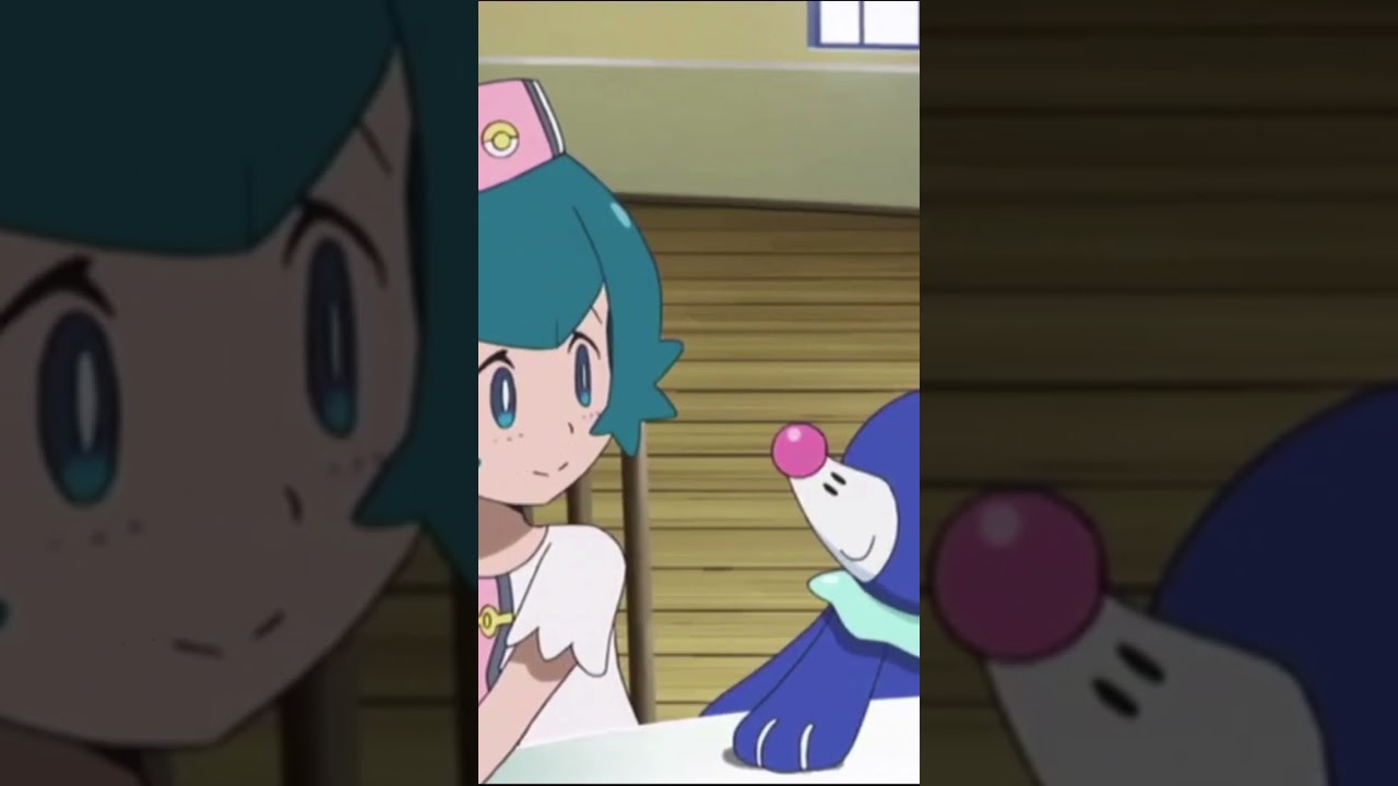 Lana eats a giant rice ball