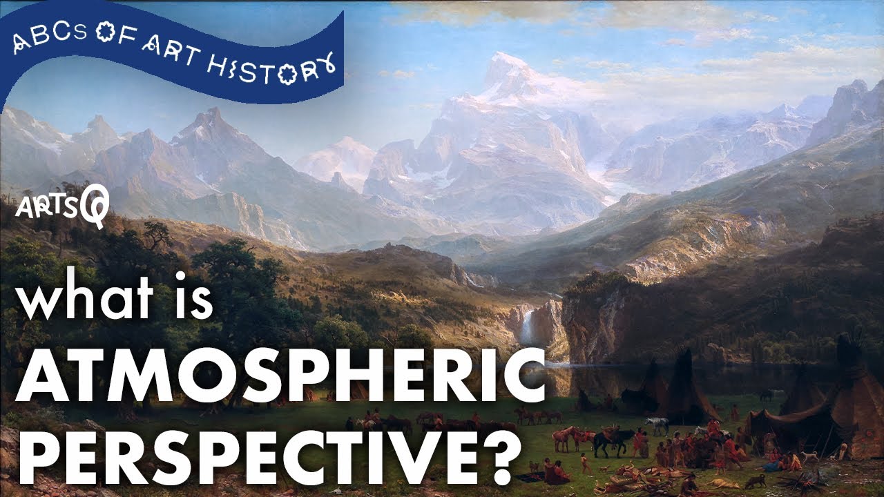 What is ATMOSPHERIC PERSPECTIVE? | Albert Bierstadt's Rocky Mountains, Lander's Peak