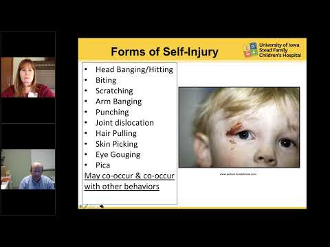 Iowa Autism Learning Community Evaluation and Behavior Management of Severe Self Injurious Behaviors
