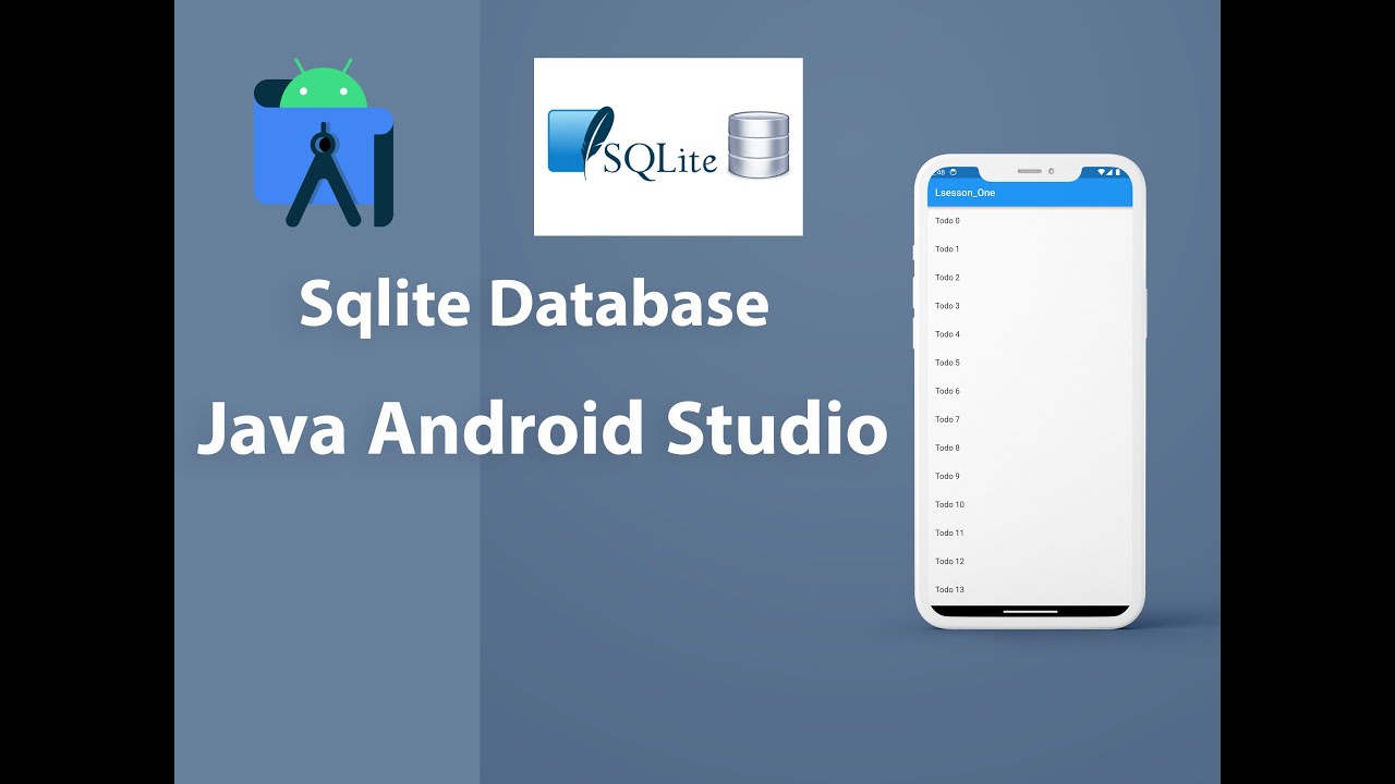 Database Sqlite Android Studio java [2024]