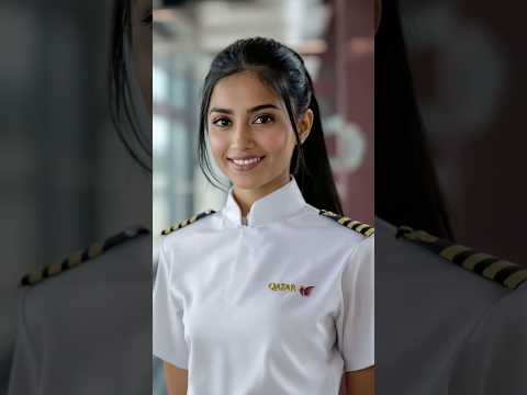 Meet the Young Qatar Airways Pilot Breaking Barriers ❤️ #flightattendant #cabincrew #aviation