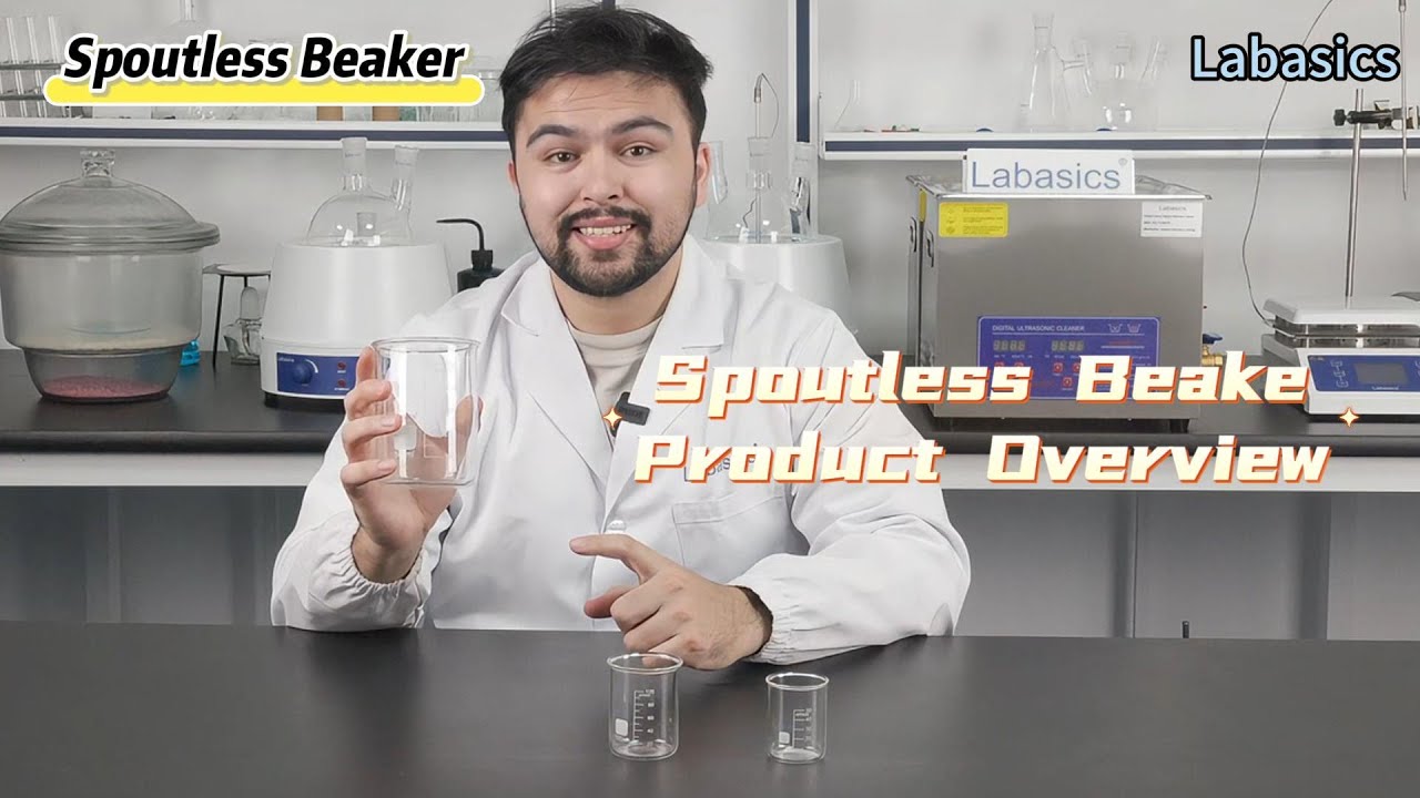 Labasics Spoutless Glass Beakers 50–500 mL – Heat-Resistant & Durable! 🧪🔥💧