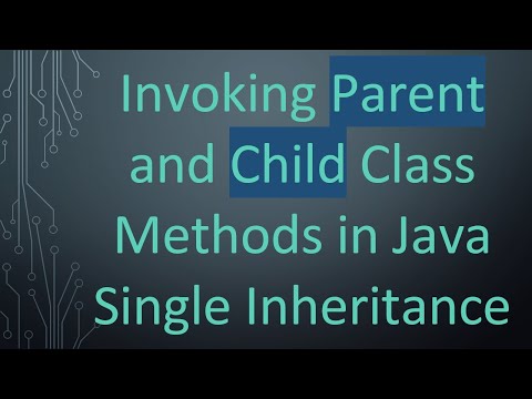 Invoking Parent and Child Class Methods in Java Single Inheritance