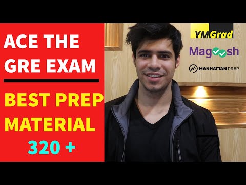 Top 5 Study Material for GRE preparation to get 325 on your GRE Test || GRE 320+