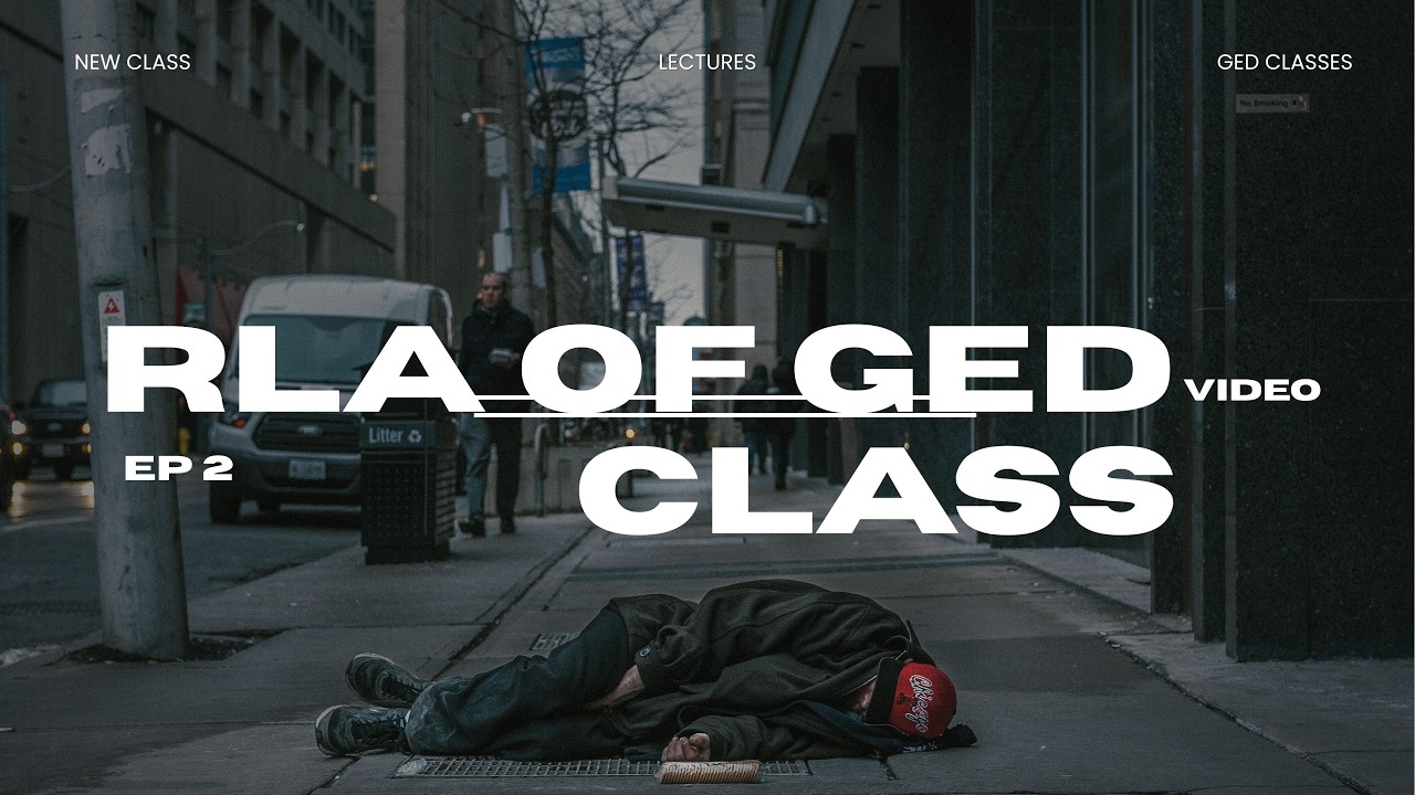 GED RLA English Reading Key Ideas & Details Full Lesson