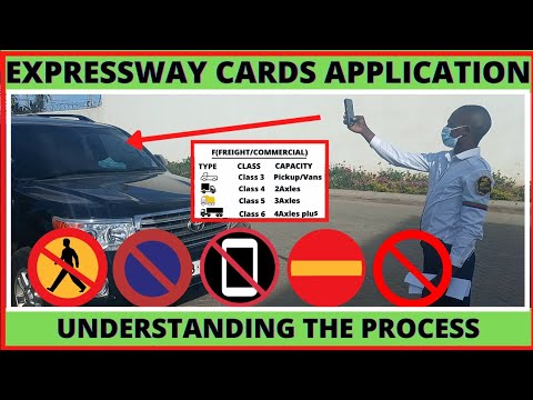 How to apply for the Nairobi Expressway MTC and ETC cards || OBU device activation process