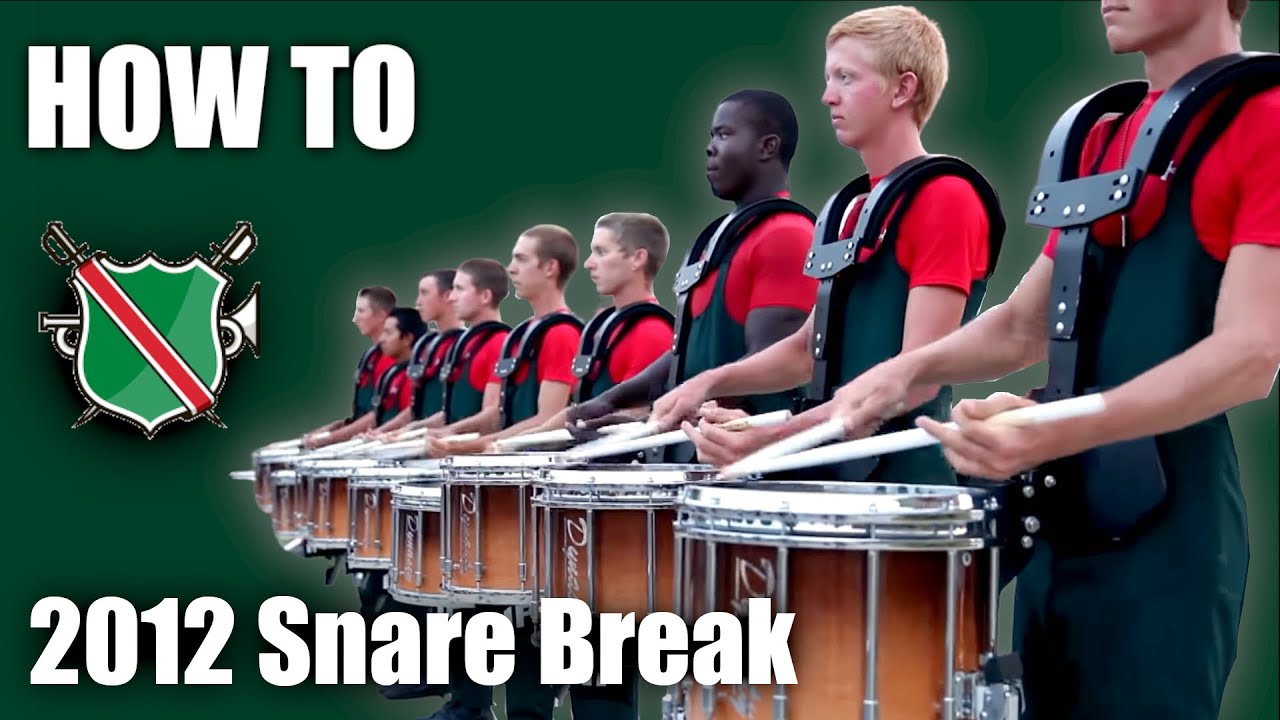 Learn to play SCV 2012 Snare Break