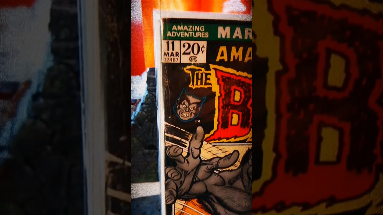 Amazing Adventures 11 First Appearance of Furry Beast 1971 Marvel #shorts #comics #actionfigures