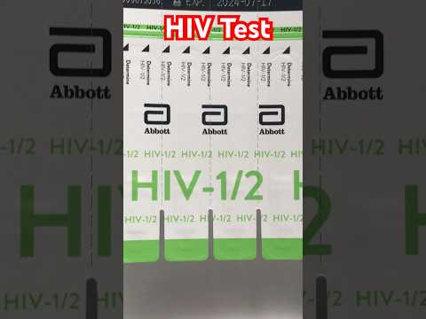 HIV 1&2 antibody test