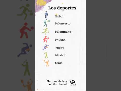 Sport ⚾️ Vocabulary in Spanish