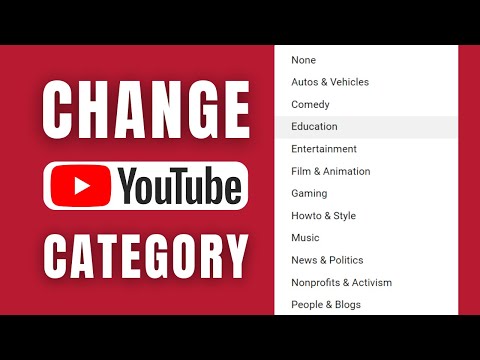 How To Change Category On YouTube 2024 (Quick & Easy Tutorials)