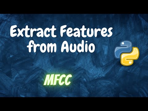 Extract Features from Audio File | MFCC | Python