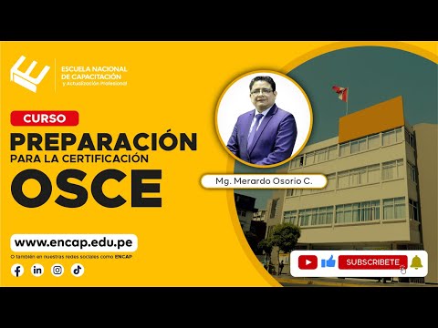 CURSO: PREPARACI脫N PARA LA CERTIFICACI脫N OSCE 2025