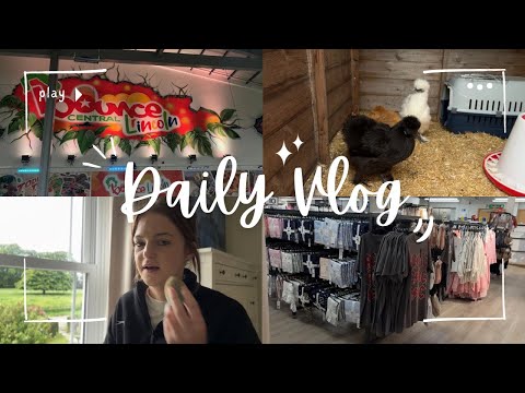 HALF TERM FUN AT BOUNCE CENTRAL | NEW CHICKENS | NEW RANGE IN TESCO | BACK TO SCHOOL