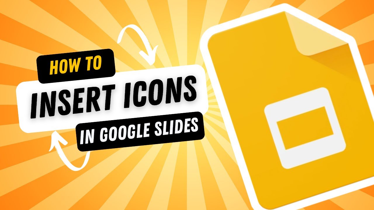 How To Insert Icons In Google Slides Presentations [Tutorial] #googleslidestutorial