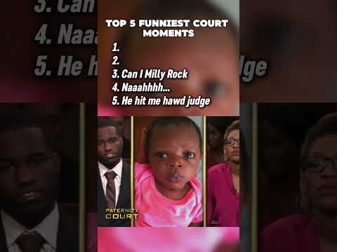 Top 5 TV Court Funniest Moments #entertainment #courttv #funny
