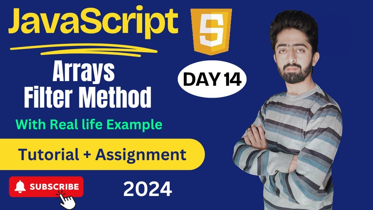 JavaScript array filter method | full stack web development course | lecture 14