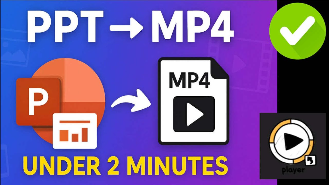 How to Convert PPT to MP4 | Make Video from PowerPoint Presentation (Step-by-Step Guide)