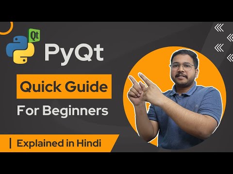 Python GUI Programming Tutorial in Hindi #1 With PyQt5 Using Qt ...