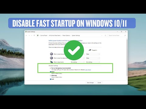 Disable Fast Startup on Windows 10/11 β Quick & Easy!