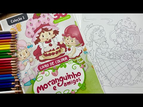 Lançamento livro de colorir Moranguinho Coleção 1 em PDF