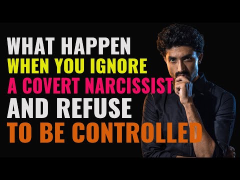 When You IGNORE A Covert Narcissist And Refuse To Be Controlled, This Is What Happens | NPD | Covert