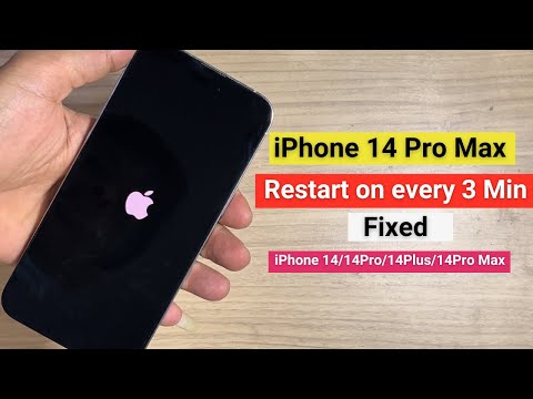 iPhone 14/14Pro/14Pro Max keeps restarting randomly on 2-3 minute solution 2024.