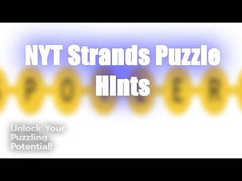 NYT Strands Puzzle Secrets Revealed! 🤯🧩