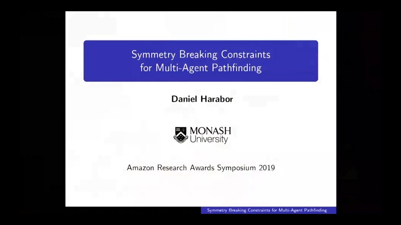Symmetry Breaking Constraints for Multi-Agent Pathfinding